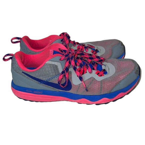 Nike | Shoes | Nike Dual Fusion Trail Running Shoes Womens Size 8 ...